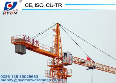 China HYCM Stationary 6ton 50m Boom Hammerhead Tower Crane QTZ60(5012) for High Rise Building for sale