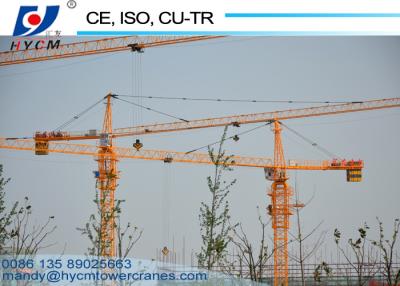 China New 10ton Max. Load 2.5ton Tip Load 50m Boom Length QTZ125 Topkit Tower Crane for sale