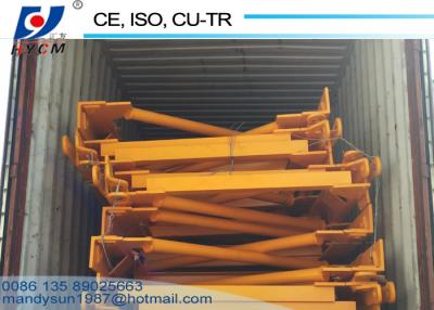 China L46A1/L68A1/L68B1/L68B2 Hot Sale Hammerhead Tower Crane 2*2*3m Split Mast Section for sale