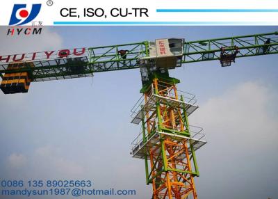 China Split Mast PT6013 Model Tower Crane 800 KN.m Electric Tower Crane 160m Attaching Height Undercarriage Tower Crane for sale