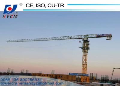 China ∠100*10 Two Angle Steel Topless Tower Cranes QTP5210 Top Slewing Crane 1.6*1.6*2.5m Mast Section Hydraulic Tower Crane for sale