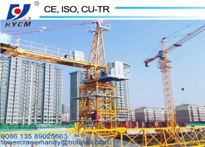 China 56m Lifting Jib Hot Sale Cabin Control 630KN.m Construction Building Sensor Topkit Tower Crane for sale