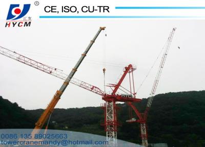 China QTD5523 Tower Crane Climbing Cage 12ton Weight 55m Lifting Arm Construction Crane Machine for sale