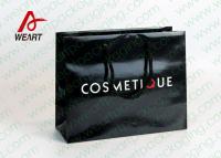 China Creamy White Art Paper Bags  For Kids Small Size 110 * 50 * 190 for sale