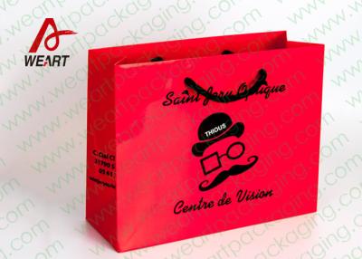 China Funny Ribbon Handle Gift Bags , Large Holiday Gift Bags Environment Friendly for sale