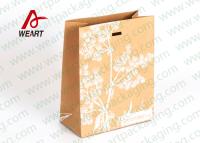 China Die Cut Handle Bottle Gift Bags / Bespoke Boutique Paper Bags OEM /ODM Avaliable for sale