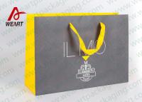 China Modern Monogrammed Gift Bags Paper Material , Colored Printed Retail Bags for sale