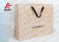 China Inside & Outside Custom Printed Personalised Paper Carrier Bags Business Promotional Use for sale