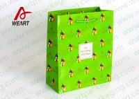 China Small Xmas Holiday Paper Gift Bags , Unique Personalized Halloween Paper Bags for sale
