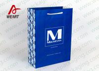 China Promotional Paper Bag Matte Lamination With Bag Side 2 Color Printing for sale