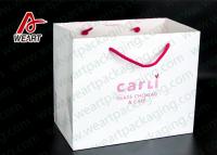 China Environmental Custom Printed Paper Bags Paper Sacks With Handles for sale
