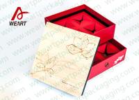 China 2.0mm Grey Cardboard Decorative Paper Boxes , Sturdy Stackable Gift Packing Boxes for sale