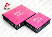 China Foladable Flat Large Decorative Gift Boxes With Lids for sale