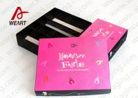 China Fashion Coloured Cardboard Storage Boxes , Recycled Cardboard Jewelry Boxes For Necklaces for sale