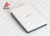 China LOGO Printed White Cardboard Gift Boxes With Lids Chocolate Packaging Use for sale