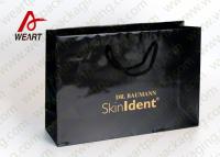 China Fish Logo Pink Promotional Paper Bags Environment - Friendly Material for sale