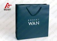 China Fish Logo Pink Promotional Paper Bags Environment - Friendly Material for sale