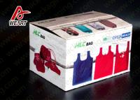 China Fashion Display Fold Paper Gift Box ,  E - Flute & Glossy Lamination Decorative Present Boxes for sale