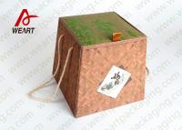 China Orange Printing Tote Customized Paper Box Cardboard Gift Packaging Use for sale