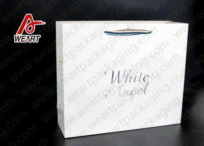 China Boutique Application Small Art Paper Bags Funny Patten FCC / SGS Standard for sale