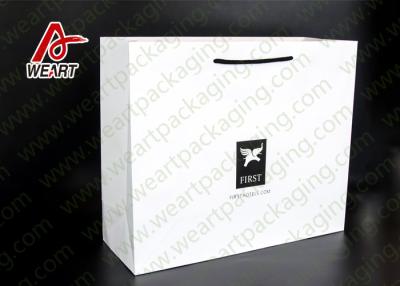 China High End Plain Paper Party Bags With Handles Matte Lamination Suface for sale