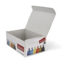 China PDQ Style Foldable Paper Box Eco Friendly Cosmetic Packaging Use for sale