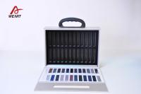 China Luxury Portable Recycled Paper Gift Box Cardboard Cosmetics Box With Plastic Handle for sale