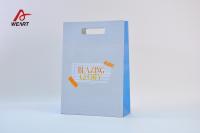 China Custom Unique Design  Printed Commercial Shopping Die Cut Candy Paper Bag for sale