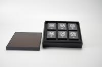 China Custom embossed paper box ironing silver custom product packaging boxes for sale