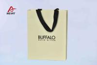 China Bottom Closure Printed Reusable Shopping Bags With Customized Logo Printing for sale