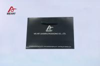 China Durable Cardboard Art Paper Bags Dark Blue Handle Strong Top And Bottom for sale
