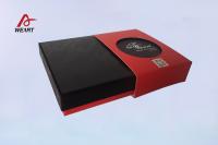 China Special Customized Extra Large Paper Shopping Bags Blue Color Embossed Logo for sale