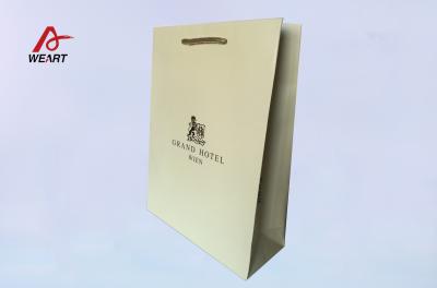 China Kraft Brown Paper Bag Surface CMYK With Paper Twisted Handle For Shopping Bags for sale