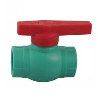 China Floating 3 Inch Pvc Ball Valve Single Live Green 2 In Pvc Valve for sale