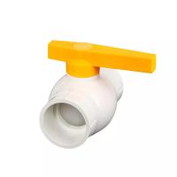 China Acid Resistant 3/4 Inch Upvc Compact Ball Valve For Pharmaceutical for sale