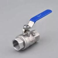 China 1/2 Inch Two Piece Ball Valve PVC 1 Inch Normal Temperature for sale