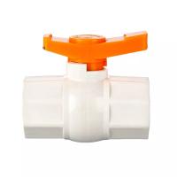 China White PN10 UPVC Octagonal Ball Valve Plastic 1/2