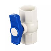 China Compact Pneumatic UPVC Octagonal Ball Valve 3 Pvc Ball Valve for sale