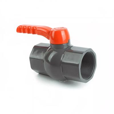 China Male Female Ball Valve PVC Octagon Ball Valve EPDM Sealing for sale