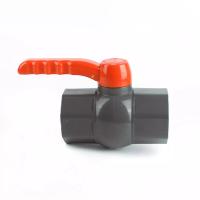 China Male Female Ball Valve PVC Octagon Ball Valve EPDM Sealing for sale