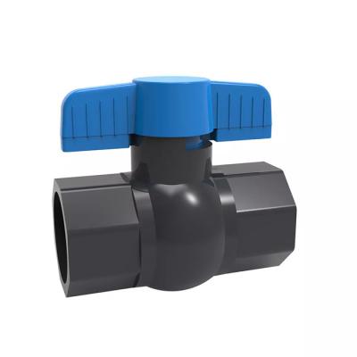 China UPVC Plastic Water Flow Control Valve Pvc 4 Inch Ball Valve for sale