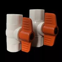 China Pneumatic UPVC Compact Ball Valve PVC 3 Inch  Flow Adjustment for sale
