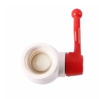 China COC Pvc Water Pipe Ball Valve Pipe Joint Plastic Ball Valve for sale