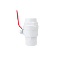 China Agriculture Irrigation Plastic Ball Valves PTFE Sealing 4 Inch PVC Valve for sale