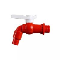 China Customized Yellow PP Faucet One Handle Polypropylene Faucet for sale