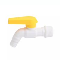 China Single PVC PP Faucet 1.2MPA Pressure Kitchen Faucet Plastic White for sale