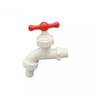 China 1.2MPA Mixing PVC PP Faucet Plastic Bathroom Faucet Farm Use for sale