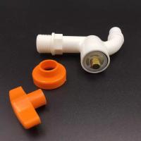 China Quick ABS Plastic Faucet With Thread Wall Mounted Plastic Tap Faucet for sale