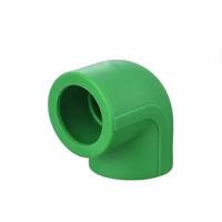 China 1/2 Inch PPR Elbow 25mm PPR Male Threaded Elbow Plastic Pipe Fittings for sale