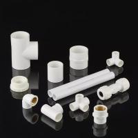 China Water Supply Pvc Drain Tee Plastic Pipe Fittings PN25 Pressure for sale